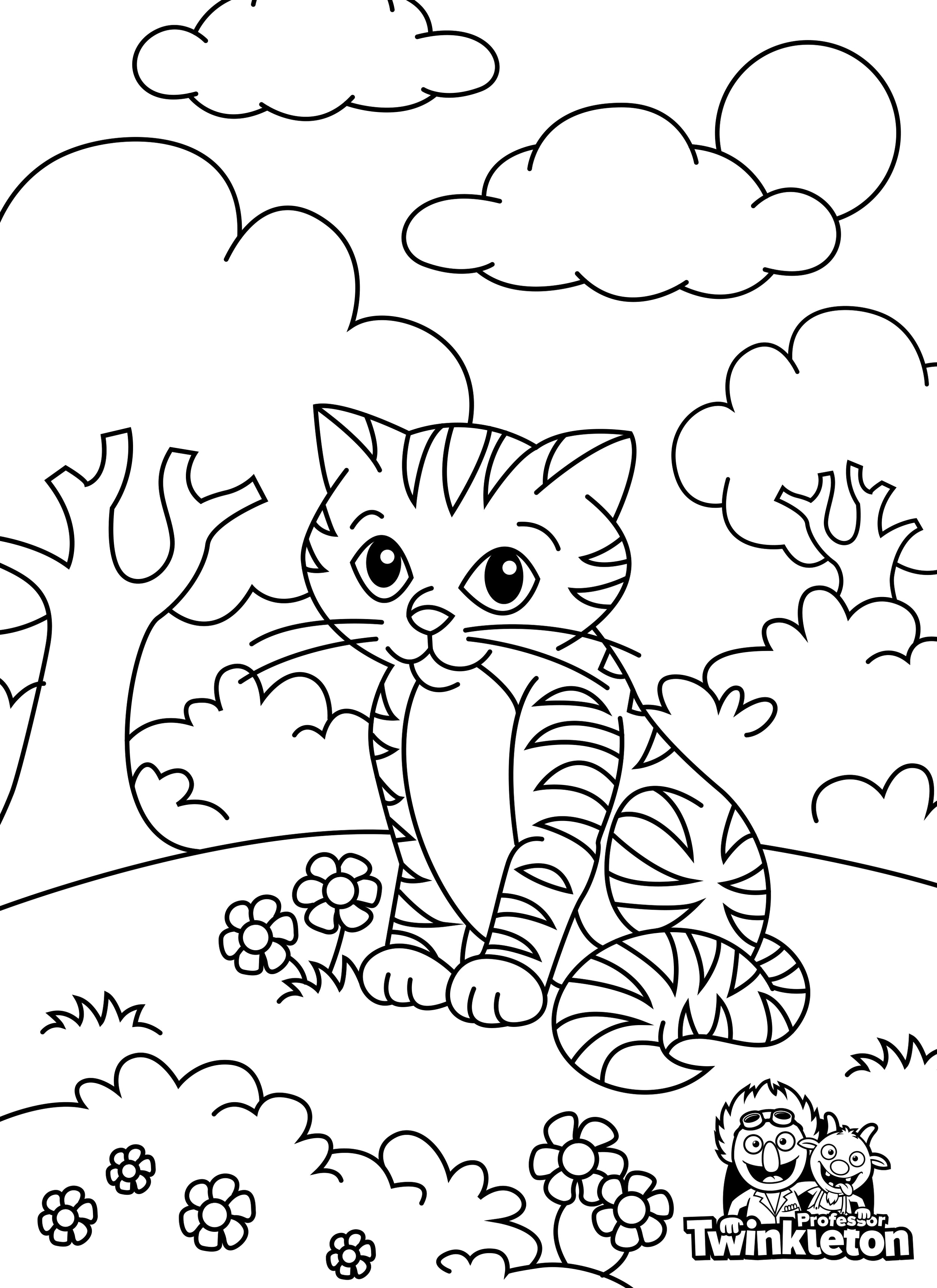Animals Coloring Pages – Twinkleton